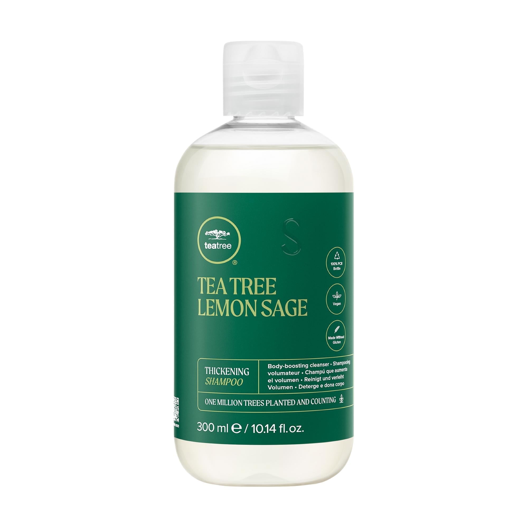 Tea Tree Lemon Sage Thickening Shampoo, 10.14 oz. - Walmart.com
