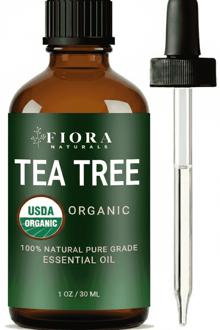 Tea Tree Oil – 100% Pure Organic Tea Tree Essential Oil for Skin, Face ...