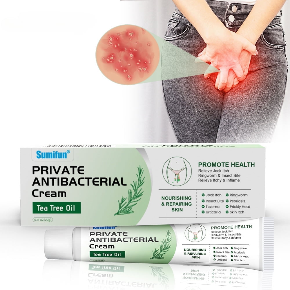 Tea Tree Oil Anti-Itch Cream: Improves Intimate Itching, Promotes ...