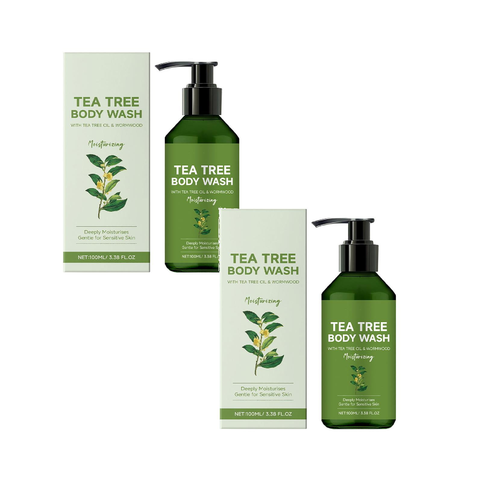 Tea Tree Oil Body Wash Soap for Acne Body Odor Folliculitis Tinea ...