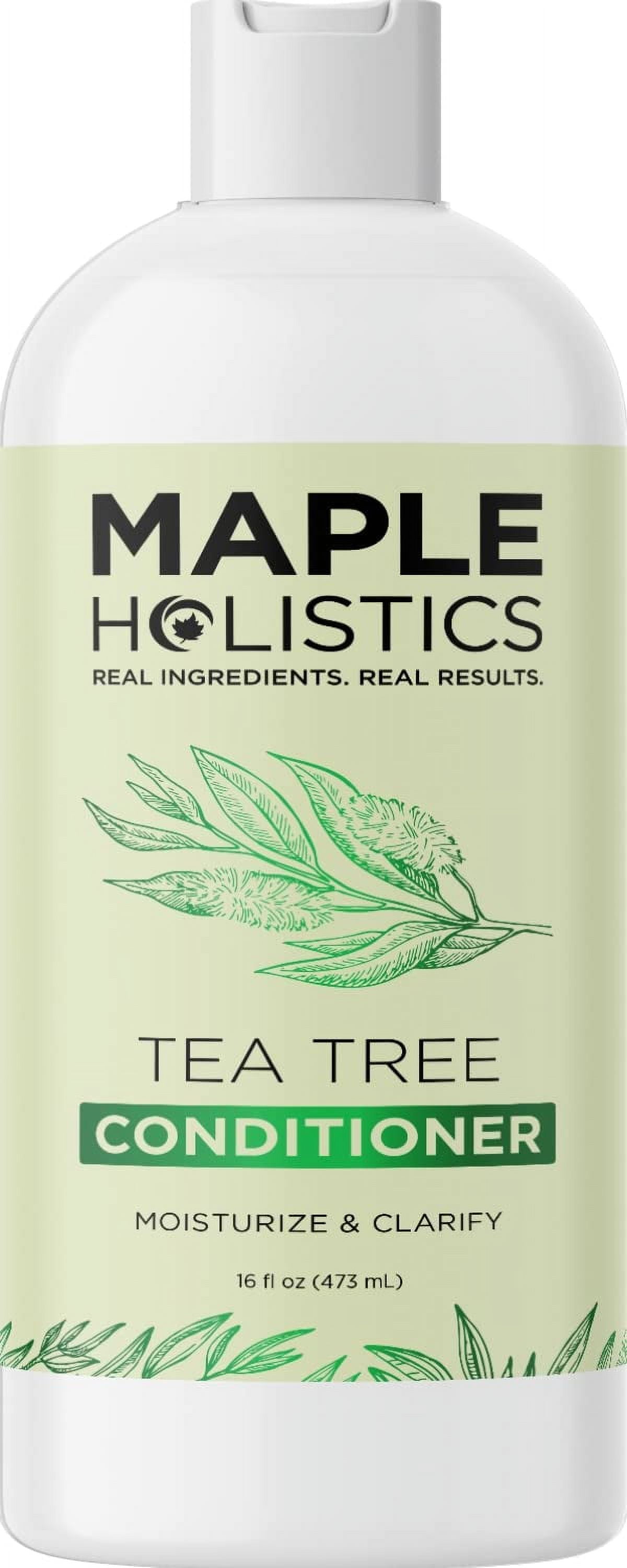 Maple Holistics Sulfate-Free Tea Tree Oil Conditioner - Dry Scalp Care ...