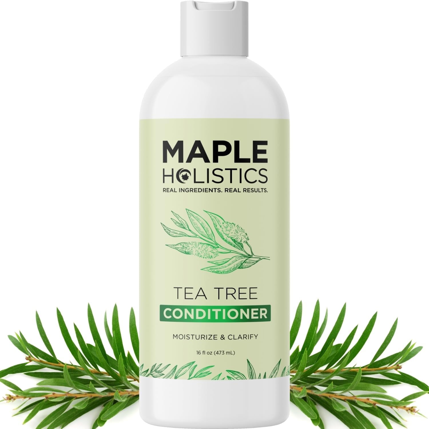 Maple Holistics Sulfate-Free Tea Tree Oil Conditioner - Dry Scalp Care ...