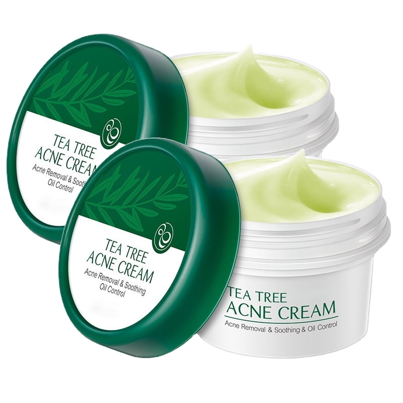 Tea Tree Oil Face Cream Acne Cream - For Oily, Acne Prone Skin,with 7X ...
