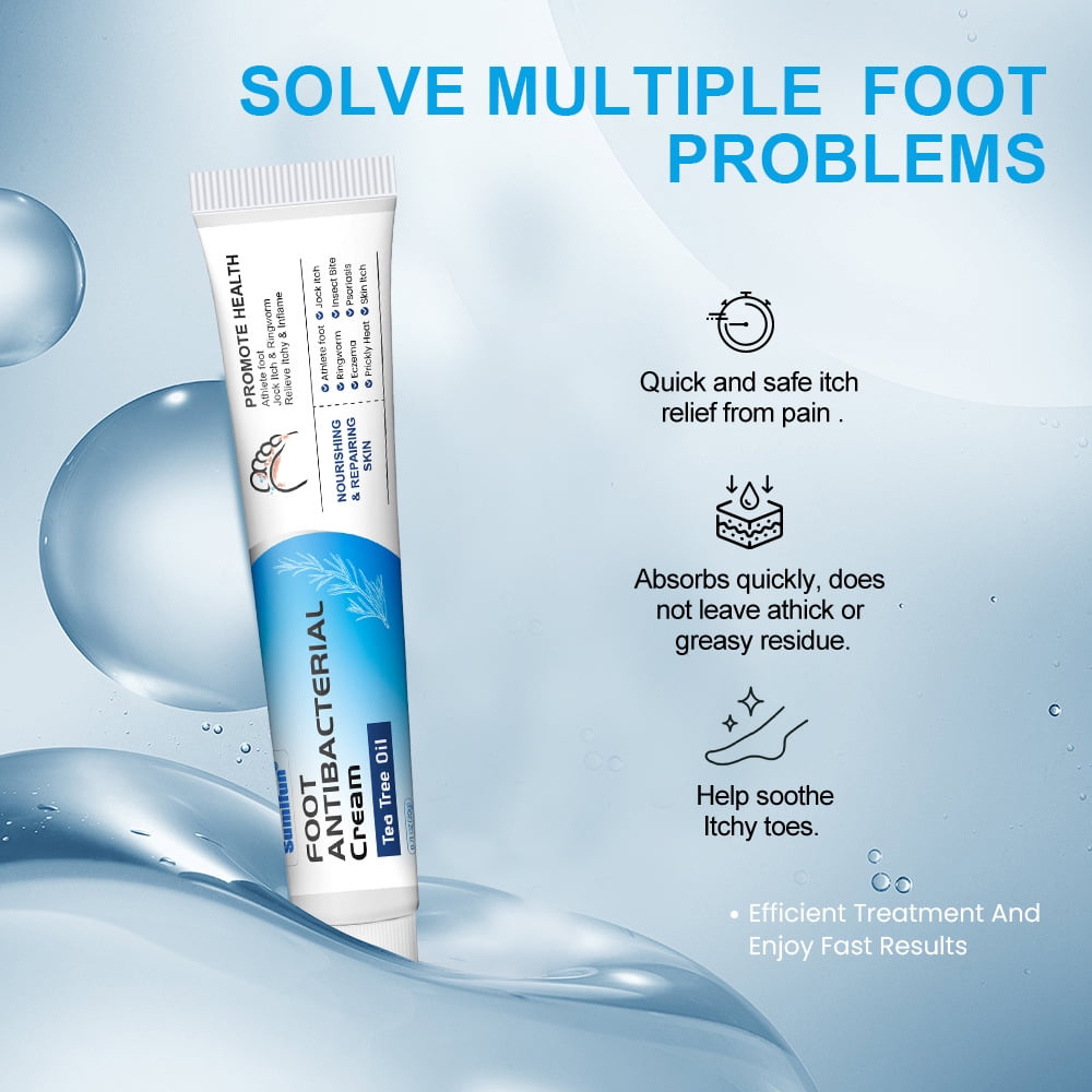Tea Tree Oil Foot Ointment Foot Itching Foot Odor - Walmart.com
