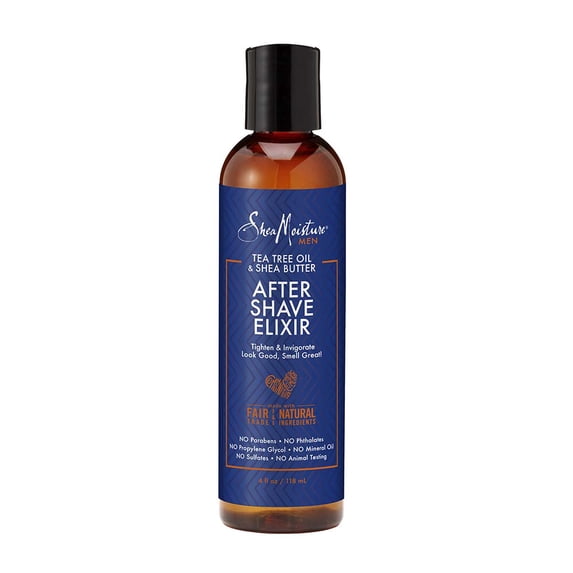 Tea Tree Oil & Shea Butter After Shave Elixir by Shea Moisture for Men ...