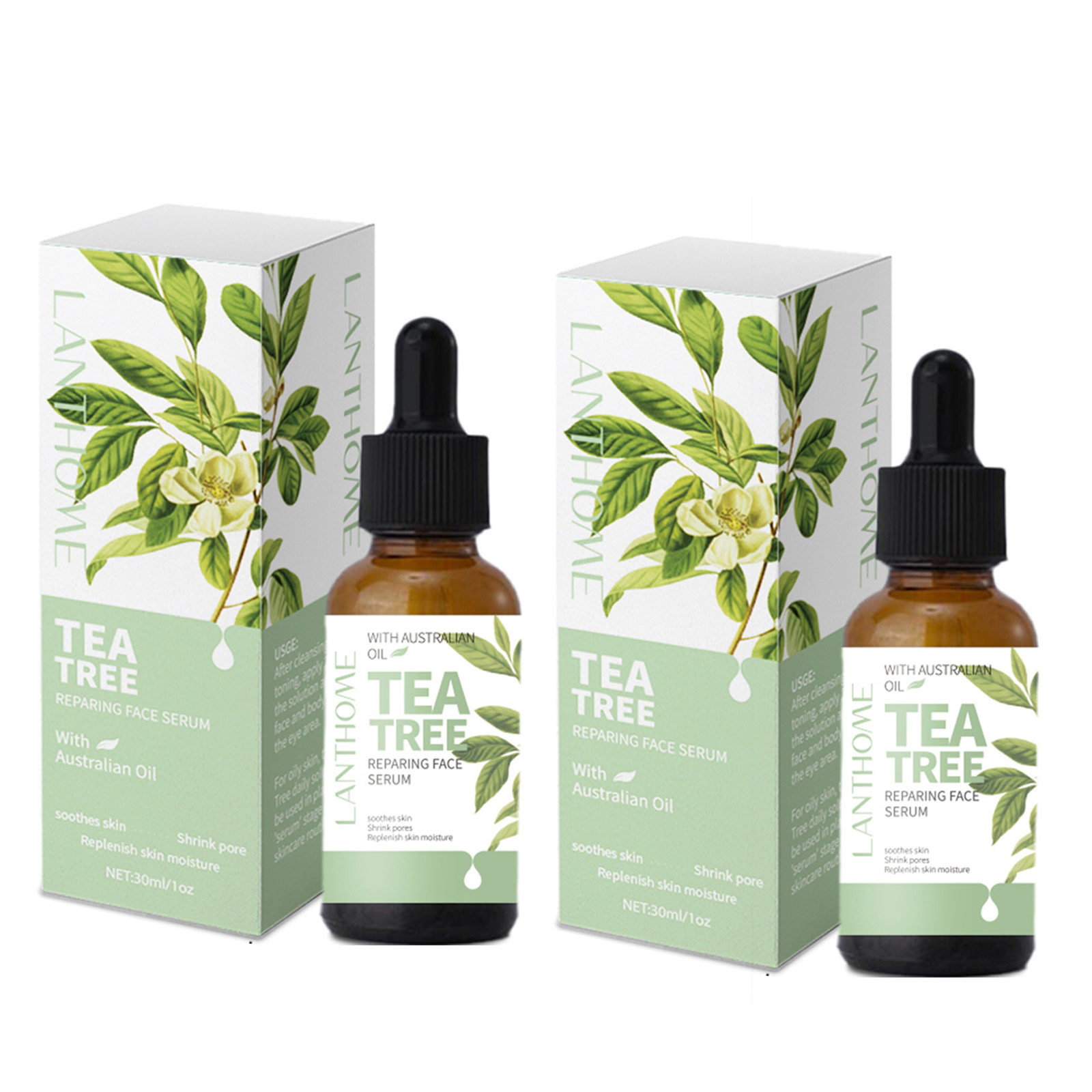 Tea Tree Repairing Face Serum, Tea Tree Oil For Skin & Face Serum With ...