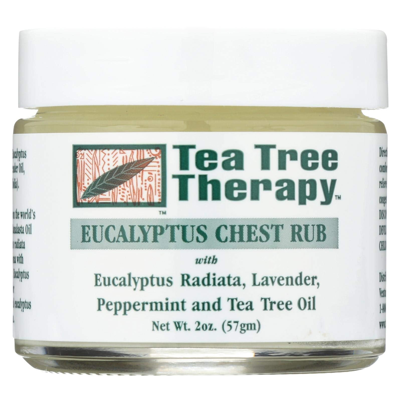 Tea Tree Therapy Eucalyptus Chest Rub Eucalyptus Australiana Lavender ...