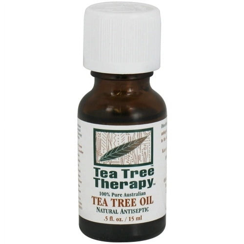 Tea Tree Therapy Pure Tea Tree Oil, Natural Antiseptic - 0.5 Oz ...