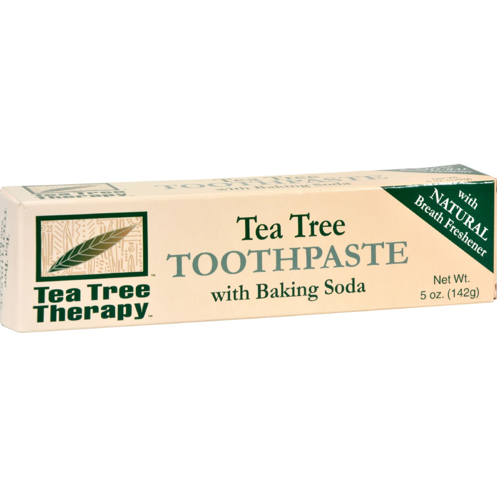 Tea Tree Therapy Natural Toothpaste with Baking Soda - 5 Oz, 3 Pack ...