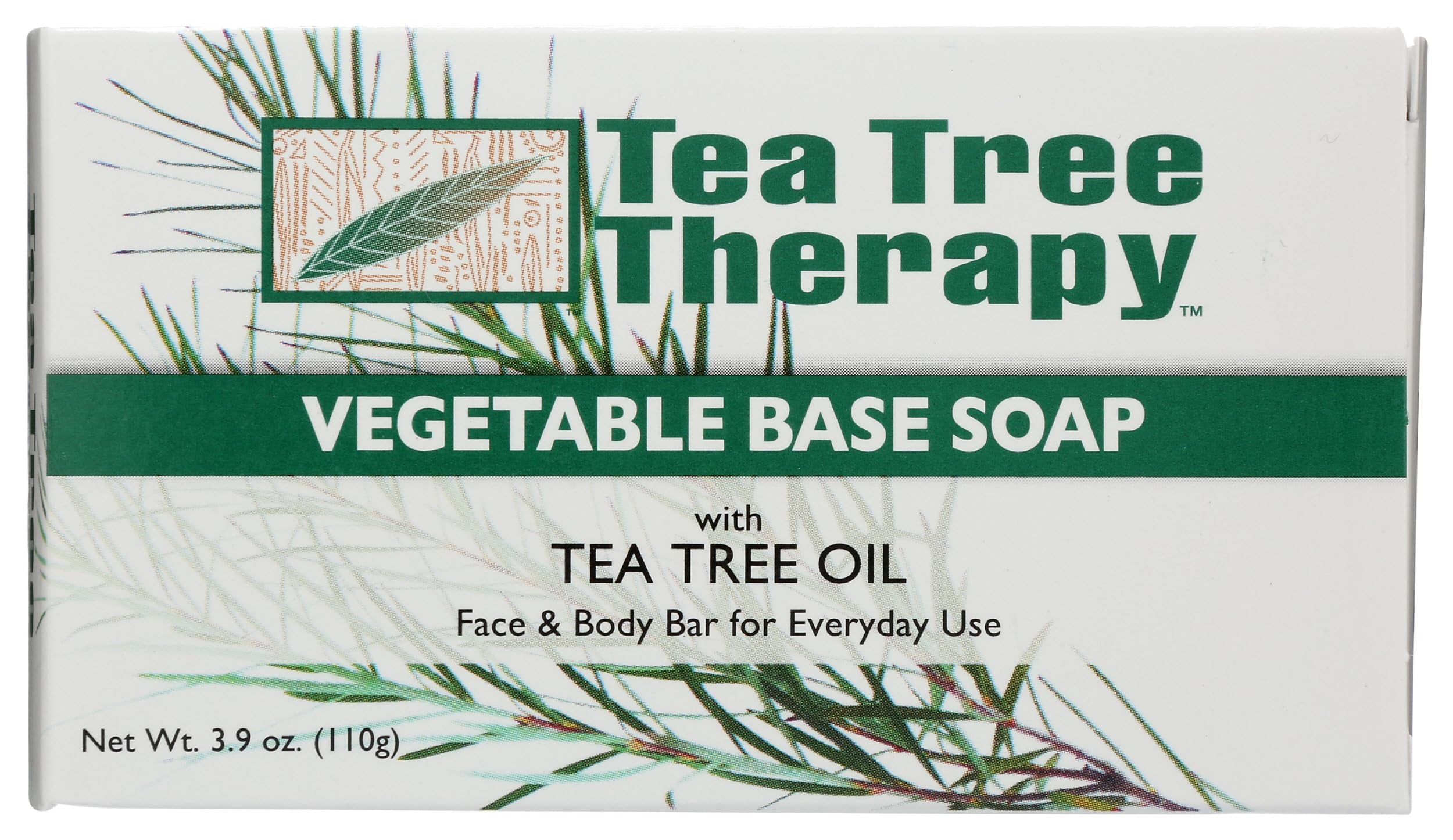 Tea Tree Therapy Vegetable TGF4 Base Soap - 3.9 Oz - Walmart.com