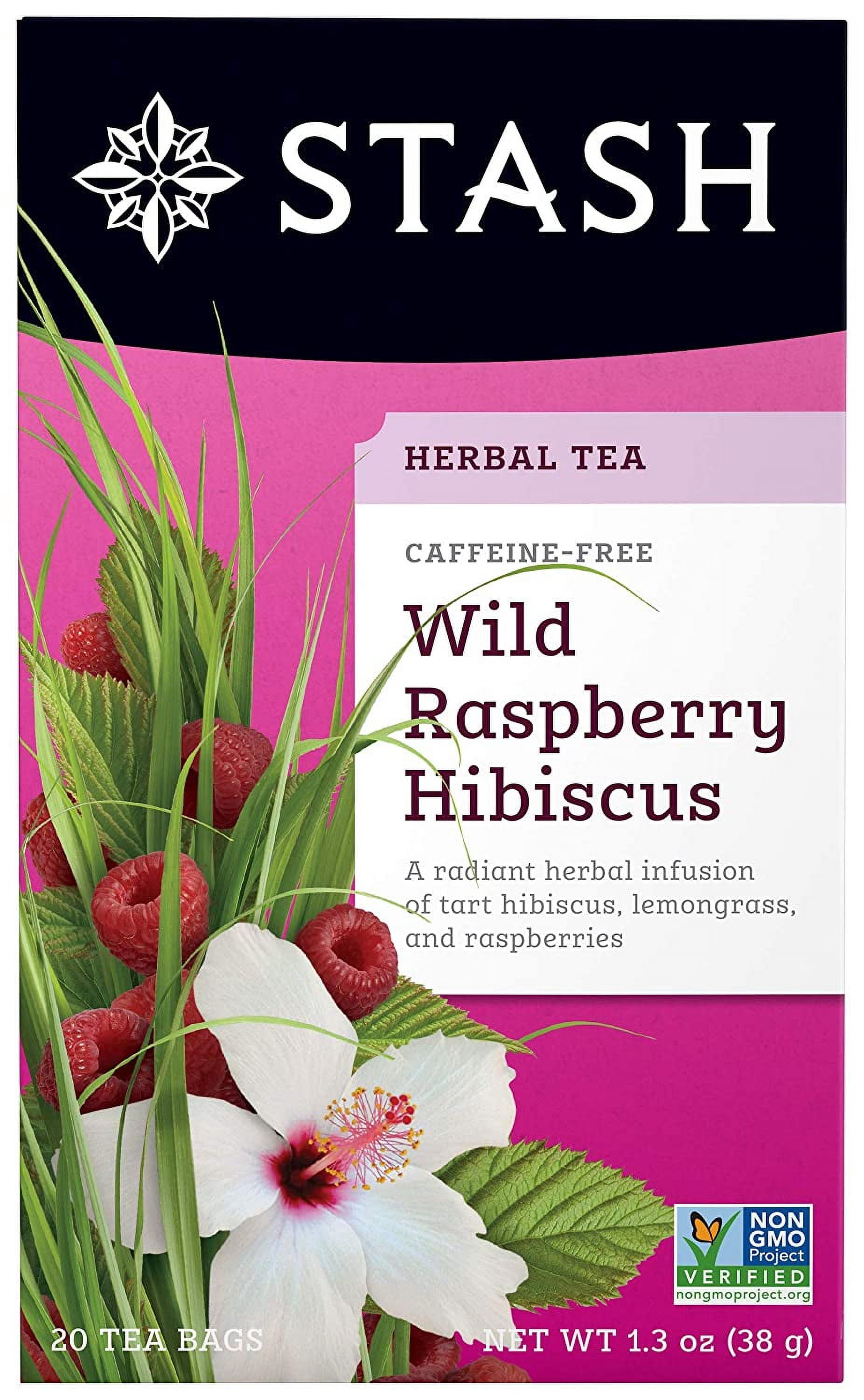 Tea Wild Raspberry Hibiscus (Pack of 3) - Walmart.com