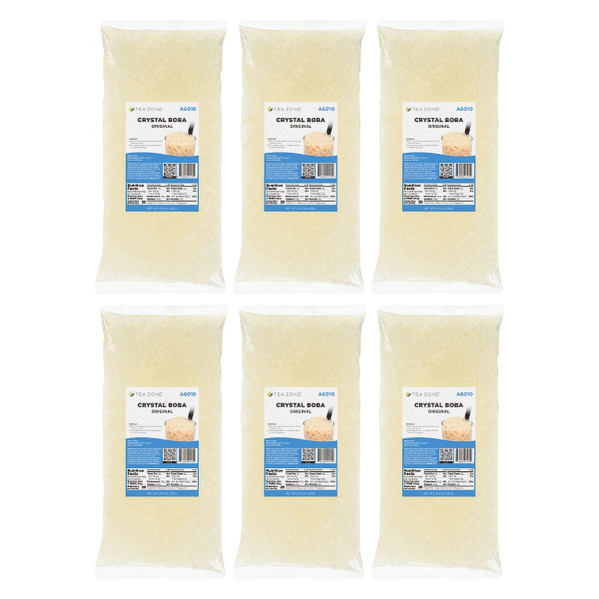 Tea Zone Crystal Boba, Original, Ready-to-Serve, Pre-Sweetened - Case ...