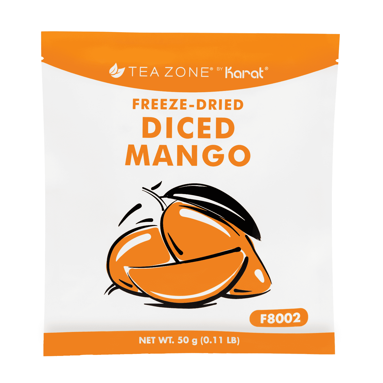 Tea Zone Freeze-Dried Mango, Diced - 1.76 oz - Walmart.com