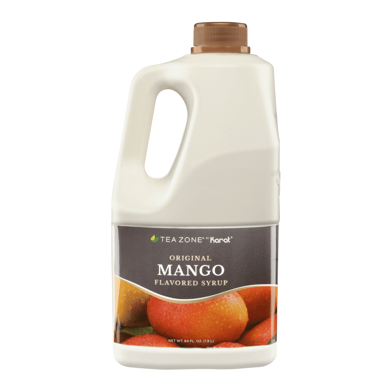Tea Zone Mango Syrup, 64oz Bottle, Tropical Flavor for Smoothies and ...