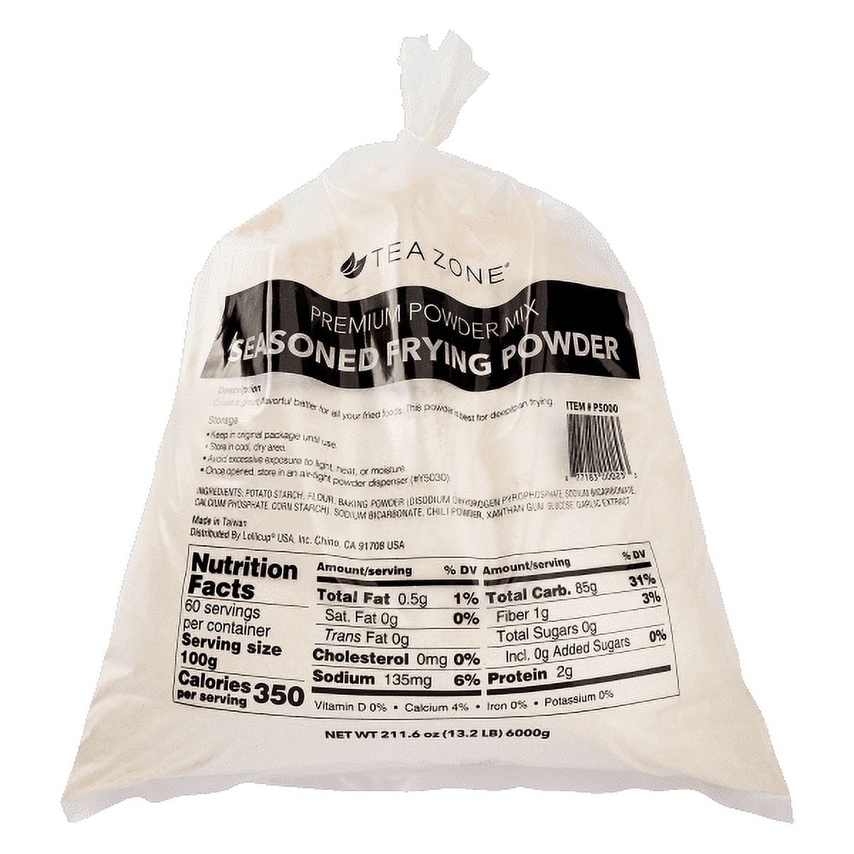 Tea Zone International Food Spice Seasoned Frying Powder (13.35lbs) for ...
