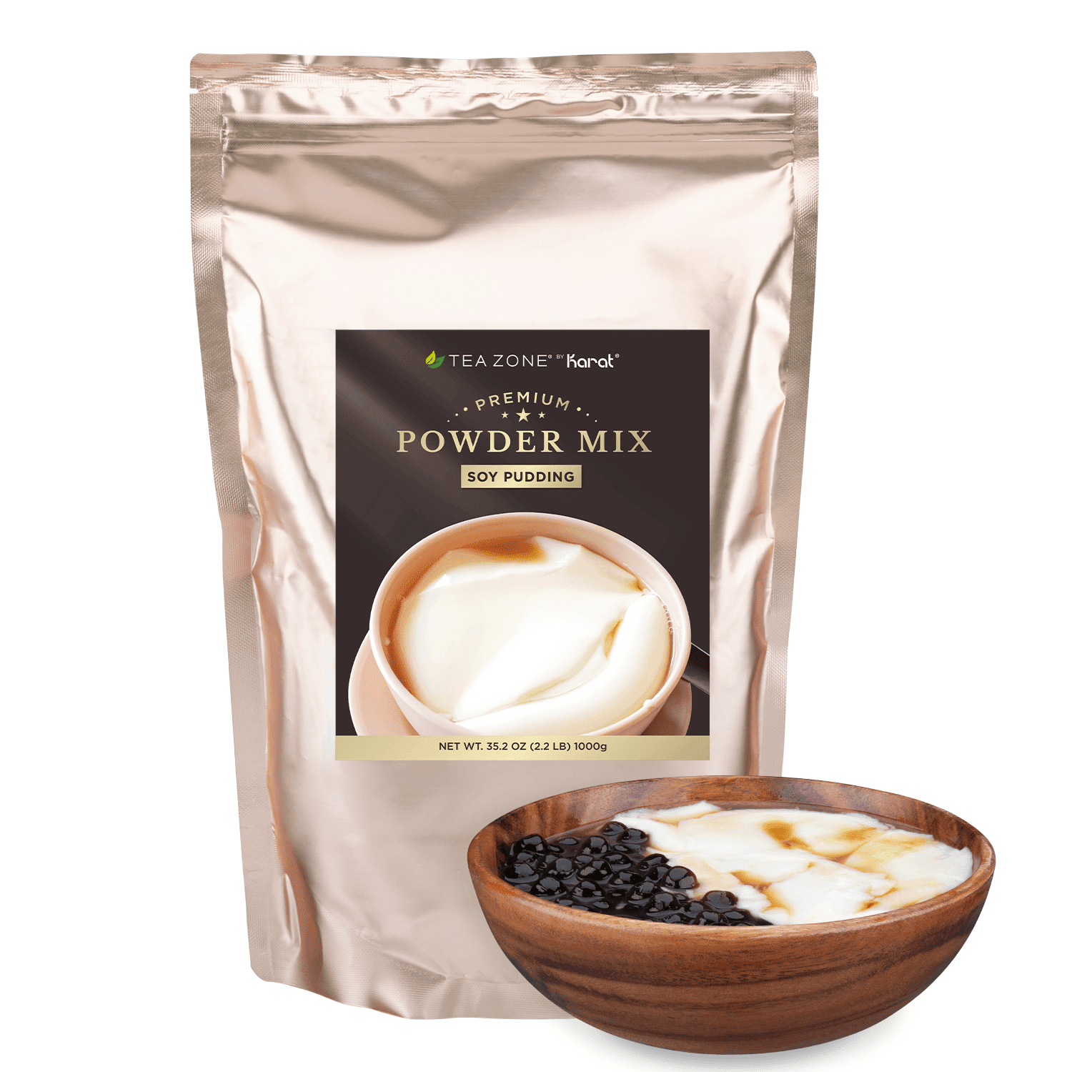 Tea Zone Soy Pudding Powder - Bag (2.2 lbs) - Walmart.com