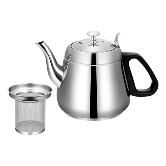 Tea kettle, 2L stainless steel tea kettle, coffee kettle, stainless steel with strainer insert ...