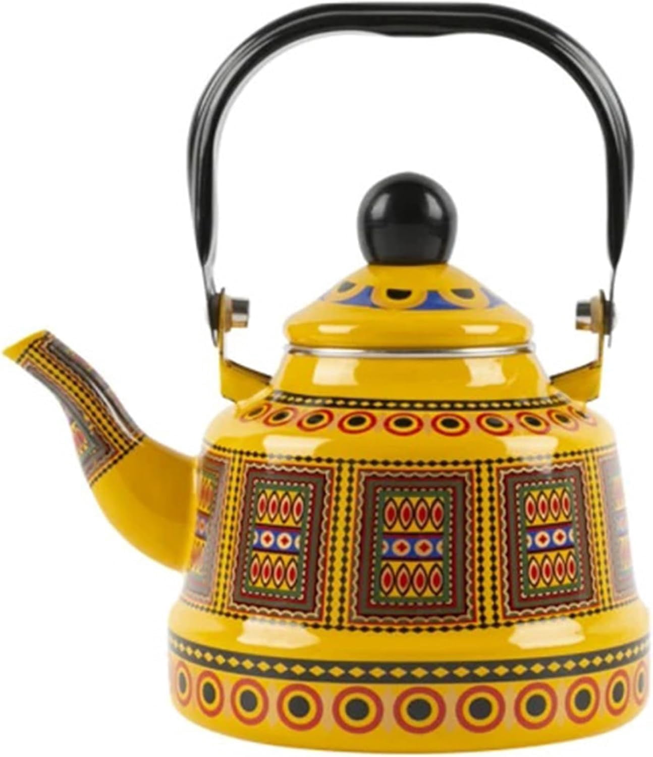 Tea kettle, Modern Classic Enamel Tea Pot, Enamel Teapot for Stovetop ...