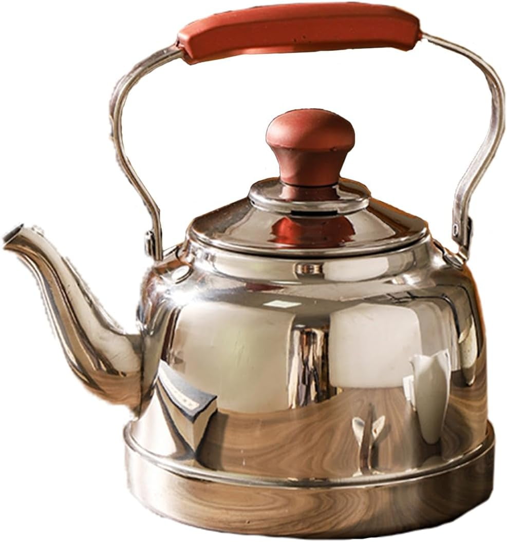 Tea kettle, Whistling Tea Kettle Stovetop Stainless Steel Tea Pots for ...