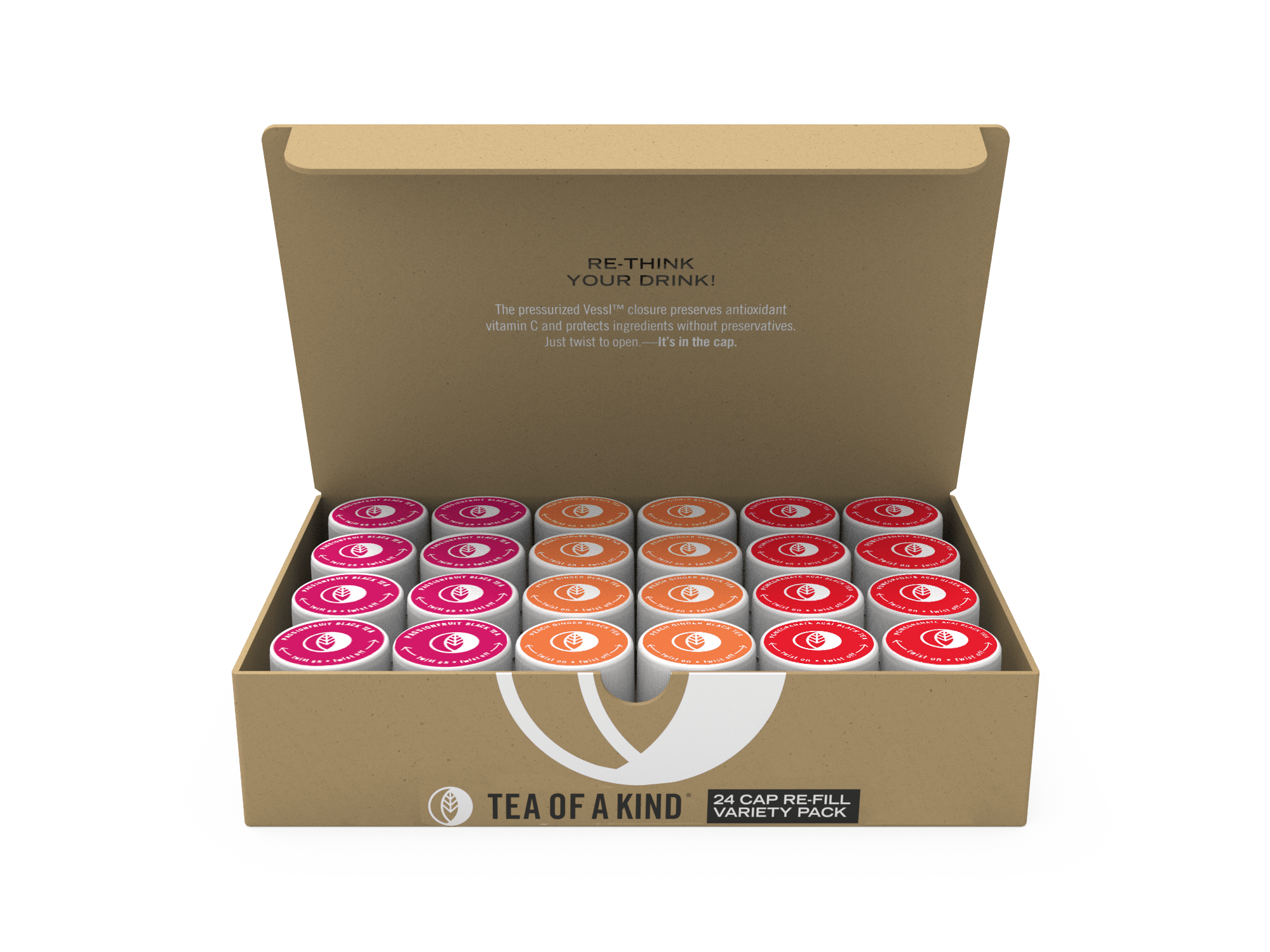 Tea of a Kind Drink Mix - 24 Caps Variety Pack - For TOAK® Reusable ...