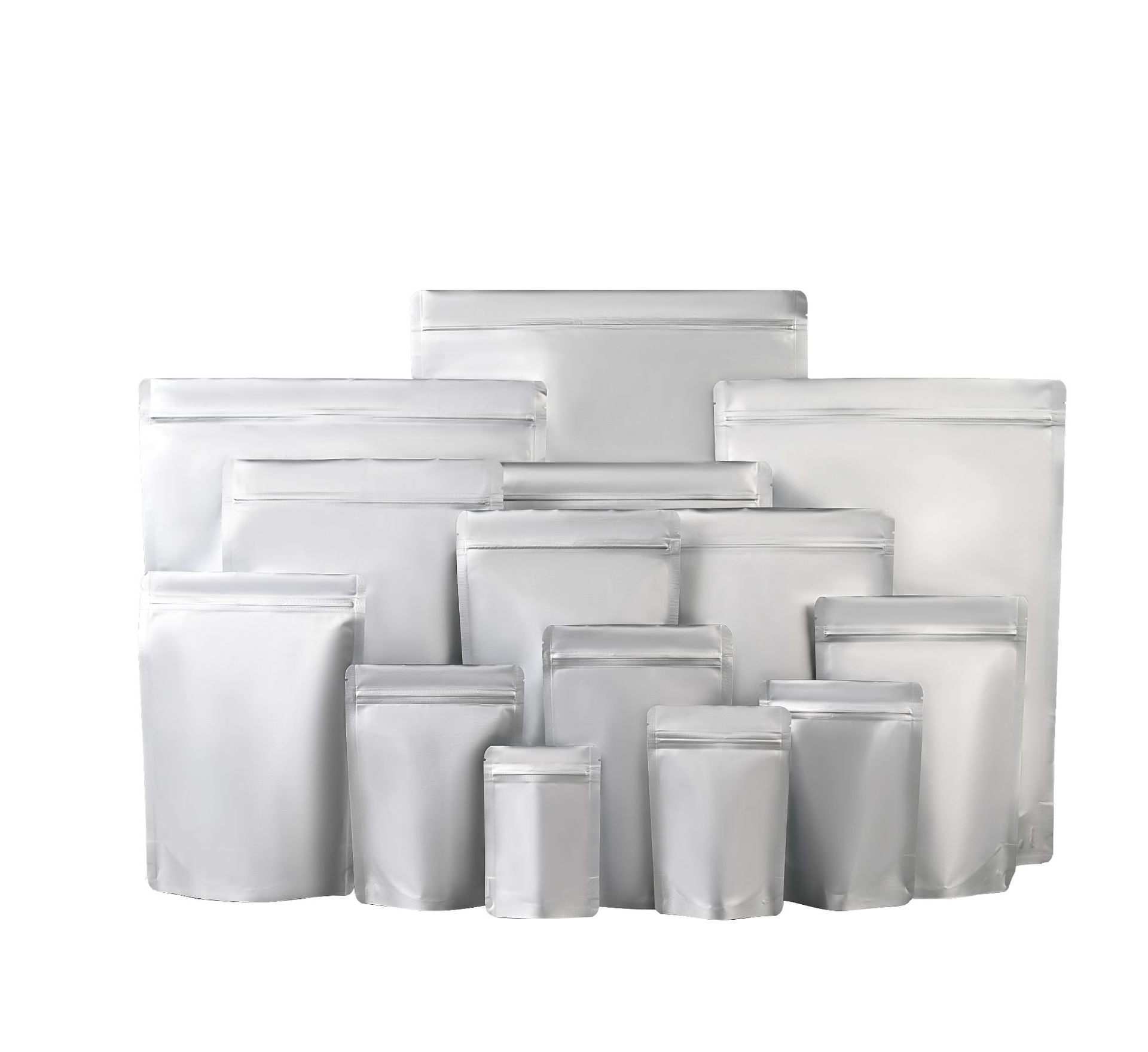 Tea packaging sealed self-sealing aluminum foil bag in stock biscuit ...