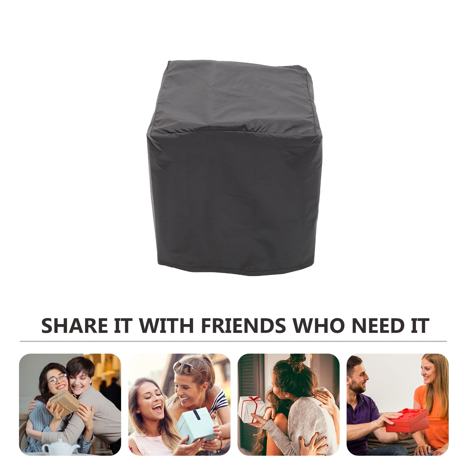 Tea table cover Outdoor Tea Table Cover Durable Waterproof Black Cover ...