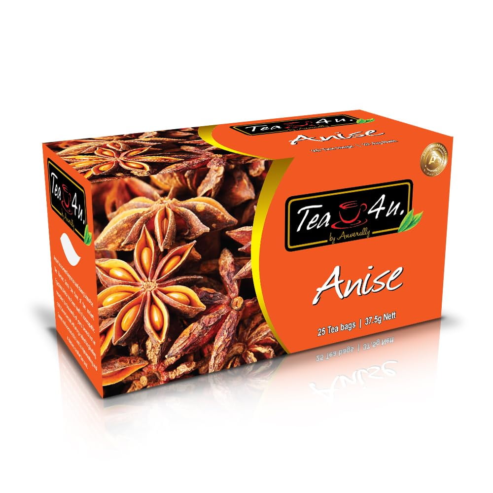 Tea4U Infusion Anise Tea Bags - Authentic & Flavor, Ideal Hydration ...
