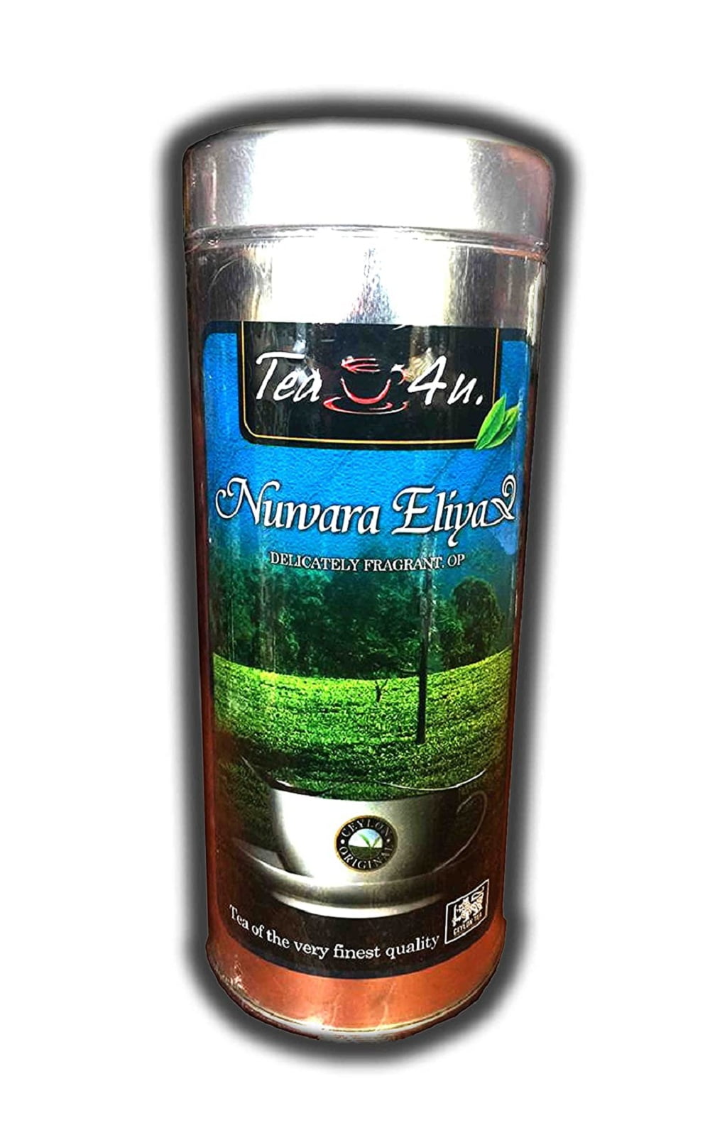 Tea4U Nuwara Eliya Single Region Loose Black Tea . Ceylon Tea|125 Gram ...