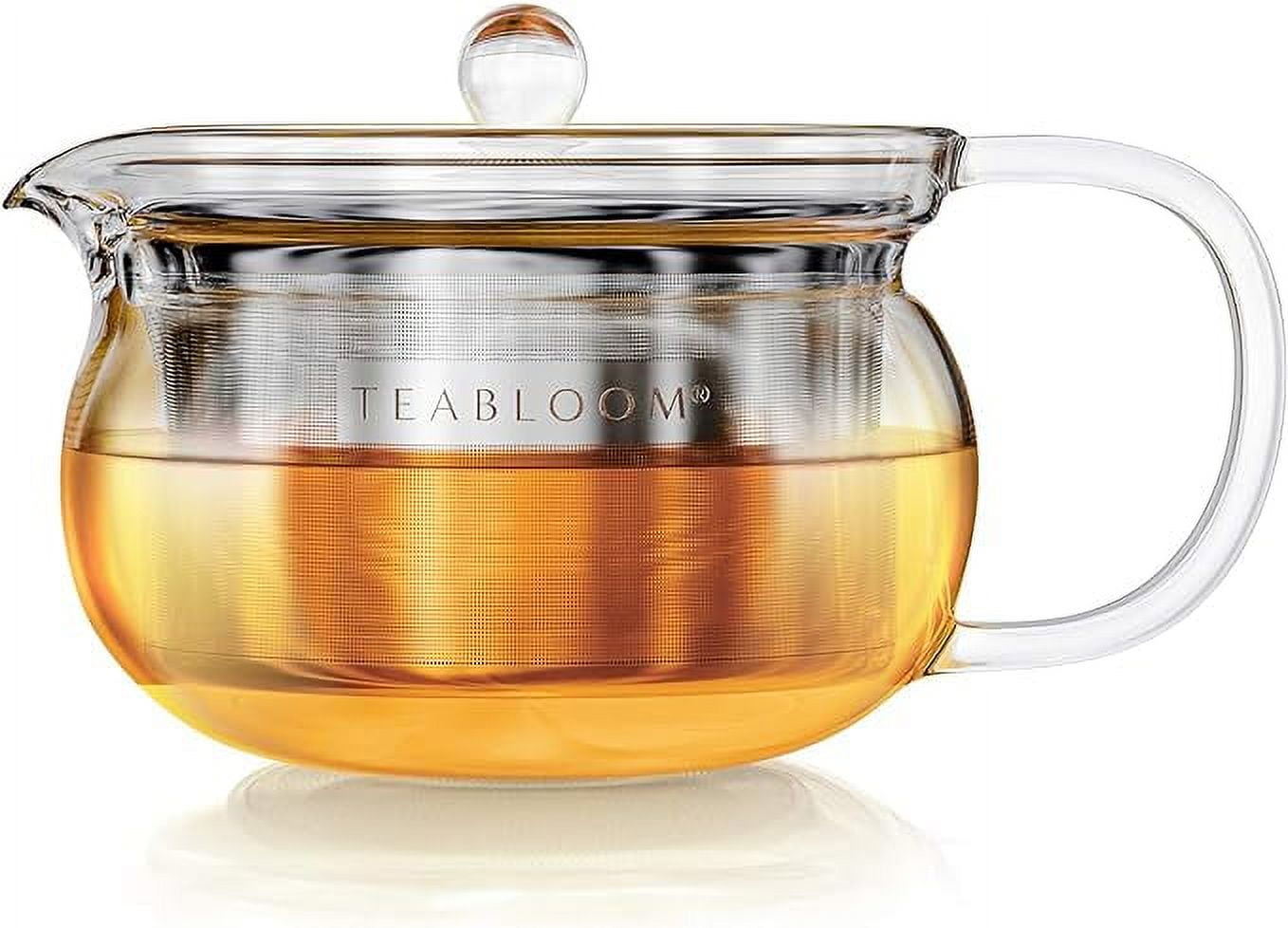 Teabloom Kyoto 2-in-1 Tea Kettle and Tea Maker – Glass Teapot with ...