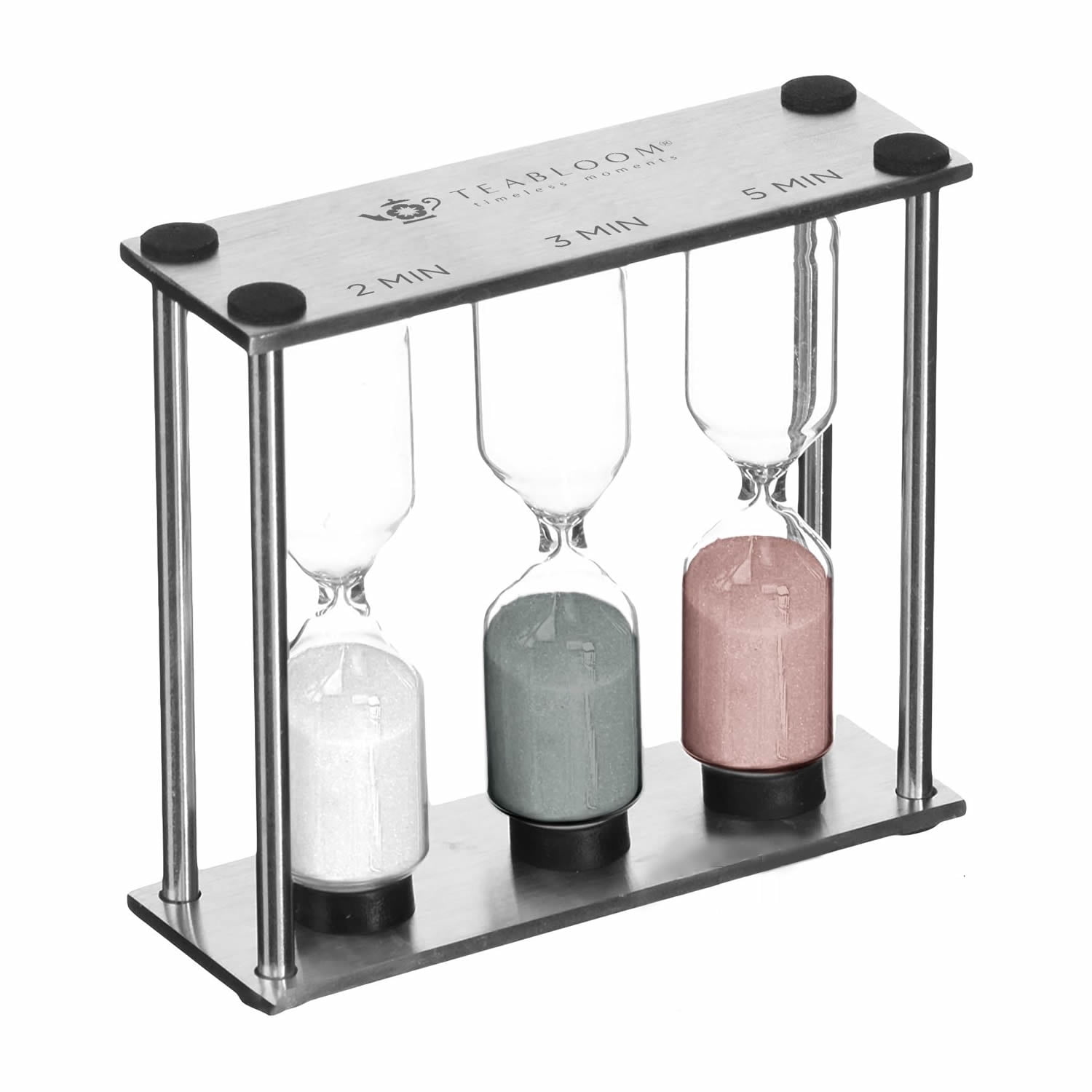 Teabloom Trio tea timer in brushed stainless steel - Walmart.com