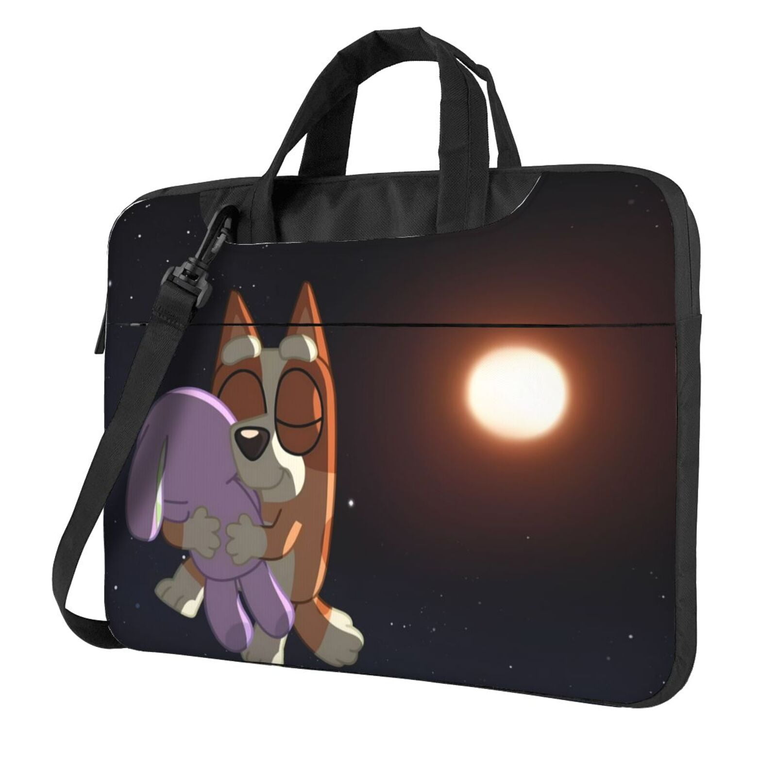 Teaboi Bluey for Laptop Bag, Zippered Computer Shoulder Bag Messenger ...