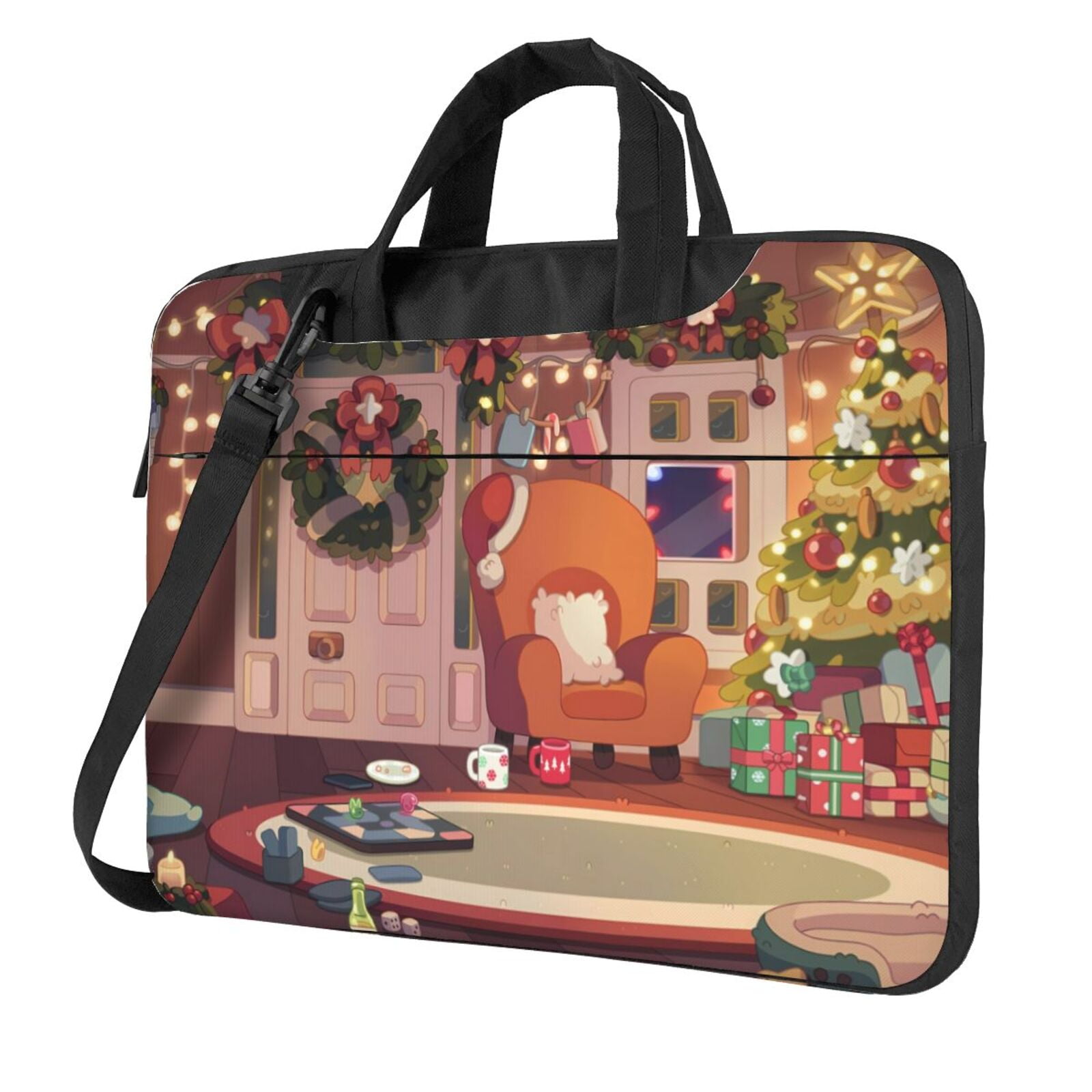 Teaboi Bluey for Laptop Bag, Zippered Computer Shoulder Bag Messenger ...