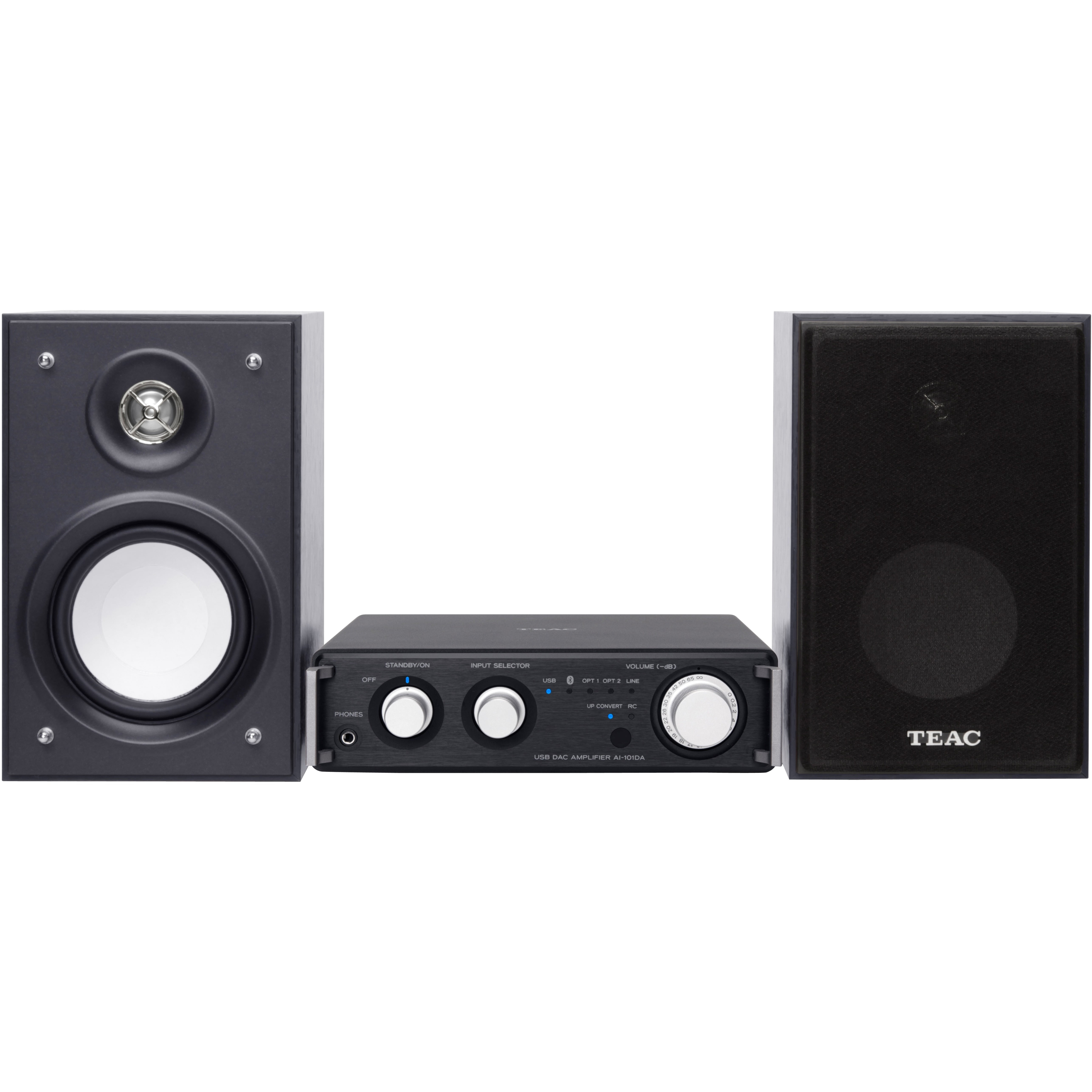 Teac Reference HR-S101-BB Micro Hi-Fi System, 40 W RMS, Black - Walmart.com