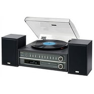 Jensen All-In-One Hi-Fi: CD Player Turntable, Digital AM/FM, Tape ...