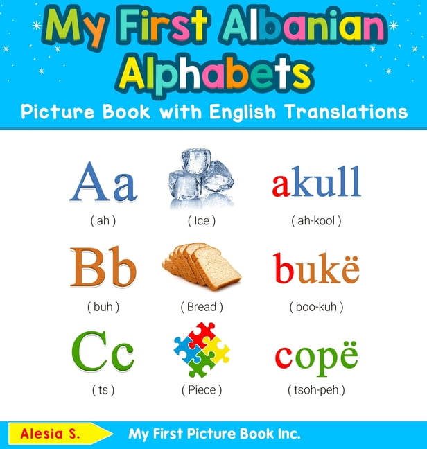 Teach & Learn Basic Albanian Words for C My First Albanian Alphabets ...