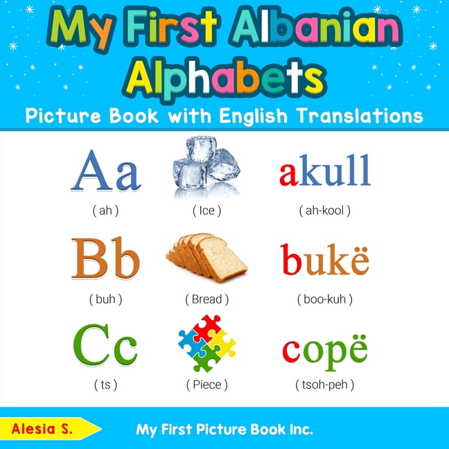 Teach & Learn Basic Albanian Words for C My First Albanian Alphabets ...