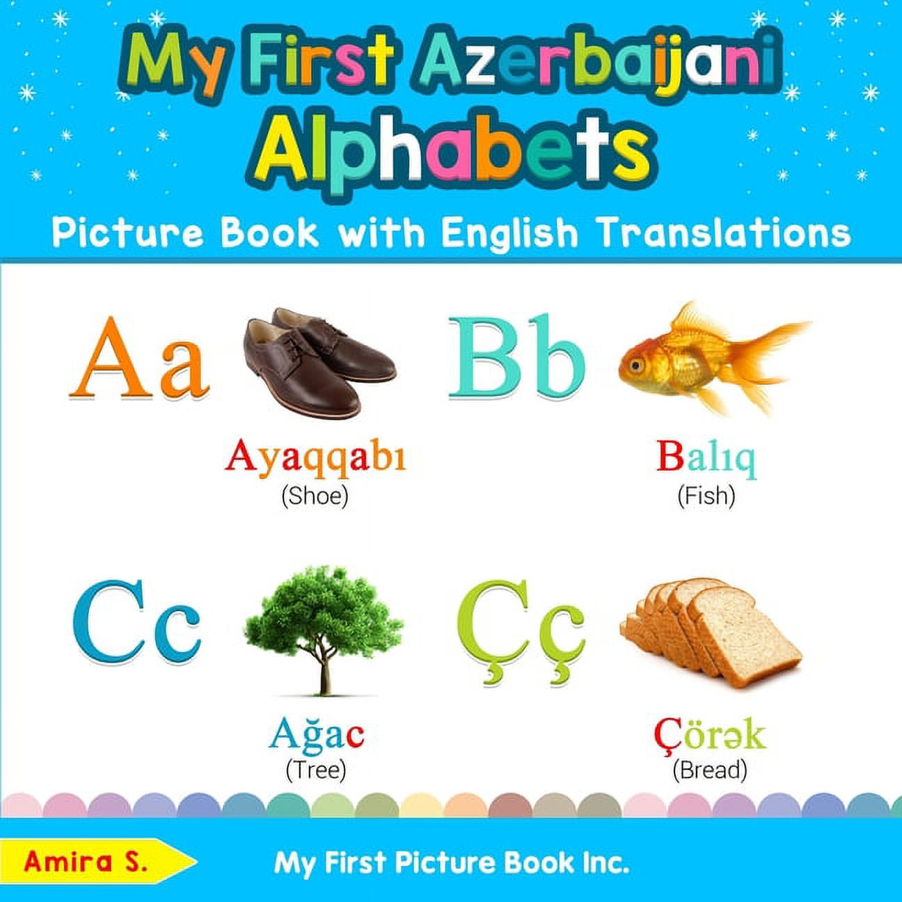 Teach & Learn Basic Azerbaijani Words fo My First Azerbaijani Alphabets ...