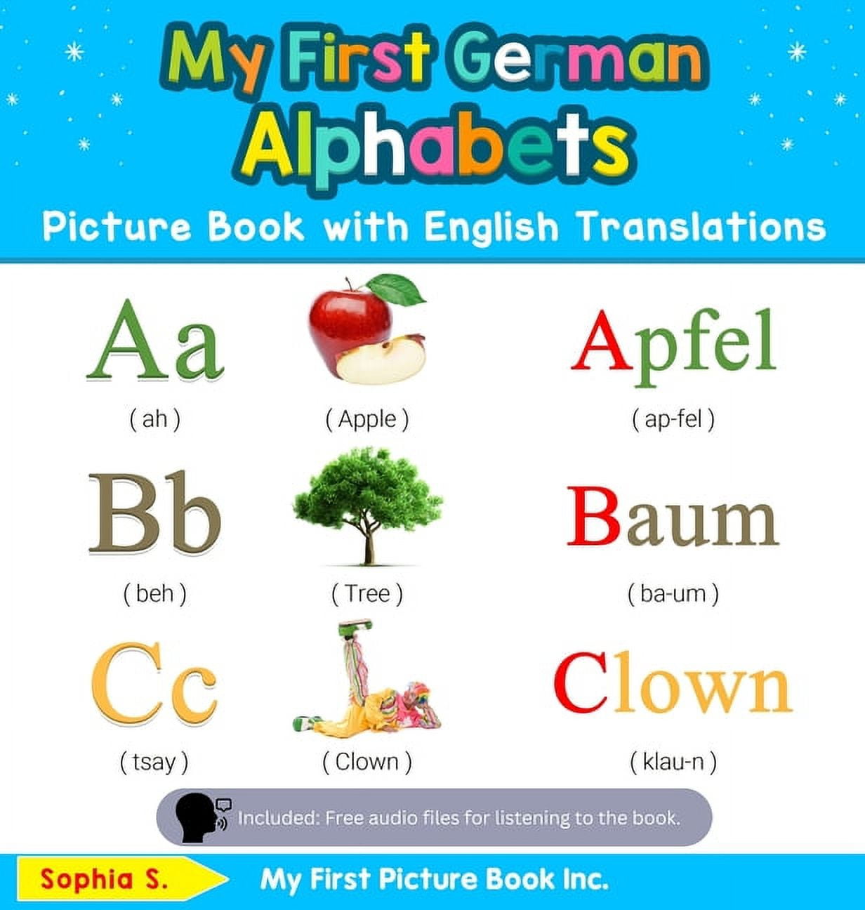 Teach & Learn Basic German Words for Chi My First German Alphabets ...