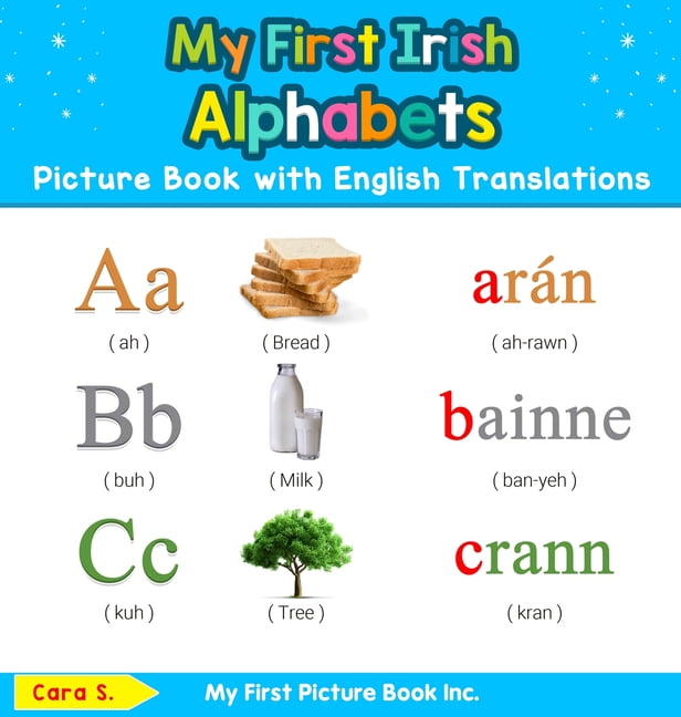 Teach & Learn Basic Irish Words for Chil My First Irish Alphabets ...