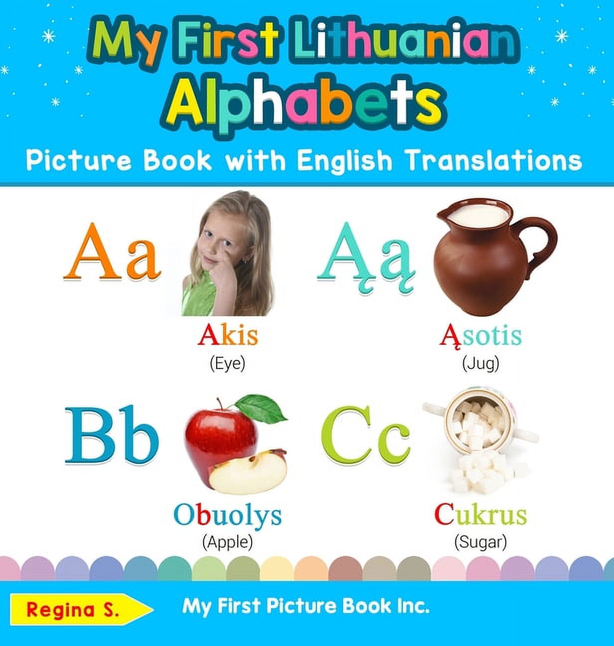 Teach & Learn Basic Lithuanian Words for My First Lithuanian Alphabets ...