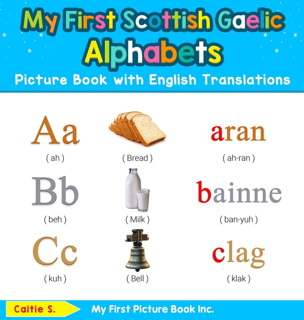 Teach & Learn Basic Scottish Gaelic Word My First Scottish Gaelic ...