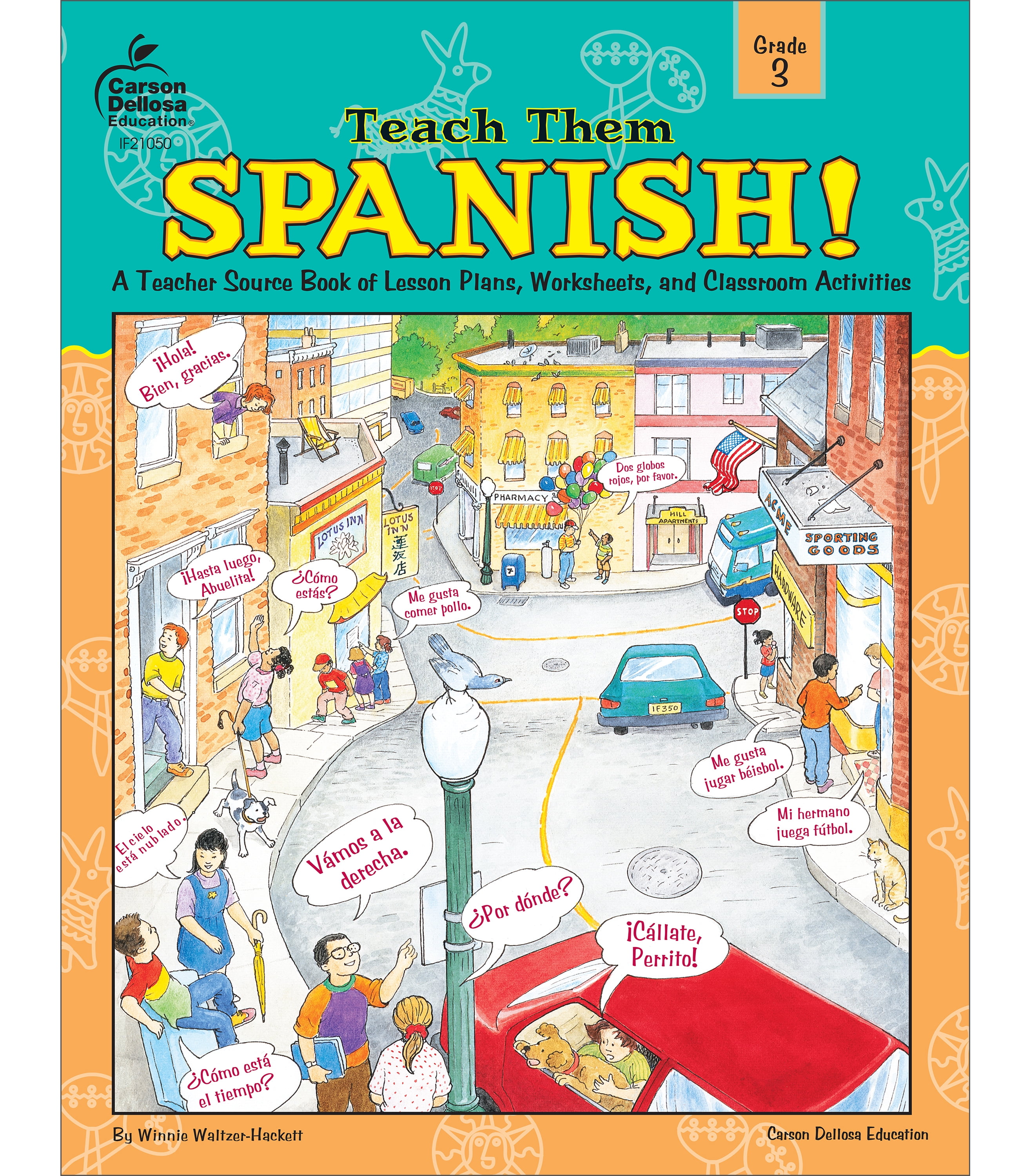 Teach Them Spanish!, Grade 3 (Paperback) - Walmart.com