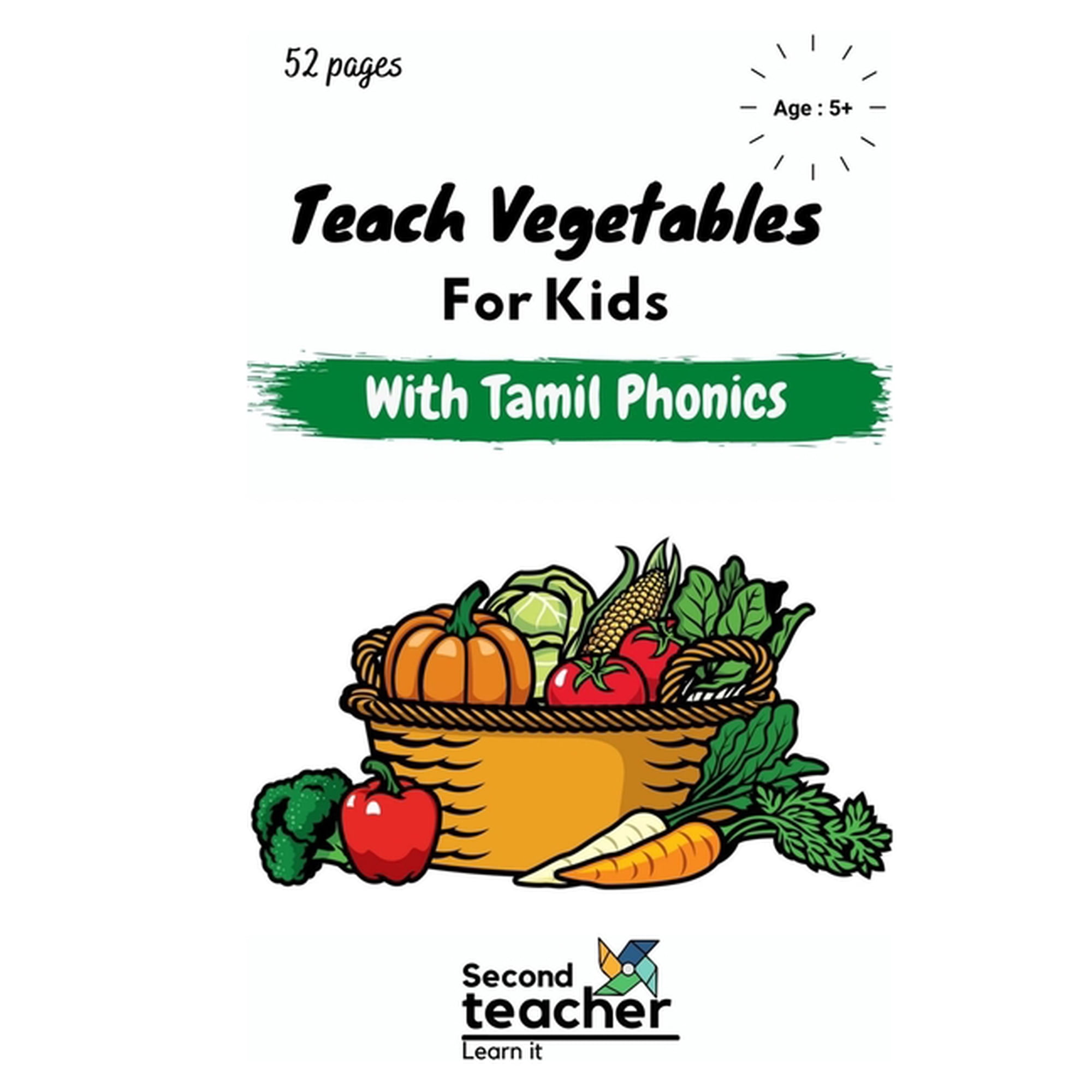 Vegetables Name With Picture For Kids