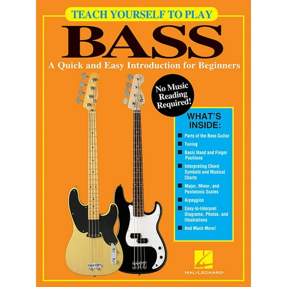 Teach Yourself to Play Bass Guitar Beginner S Guide with Easy Tablature ...