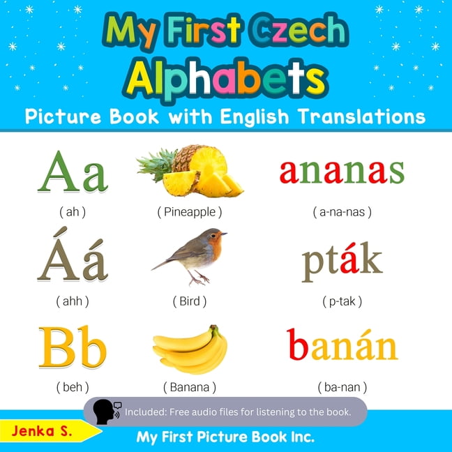 Teach & Learn Basic Czech Words for Chil My First Czech Alphabets ...