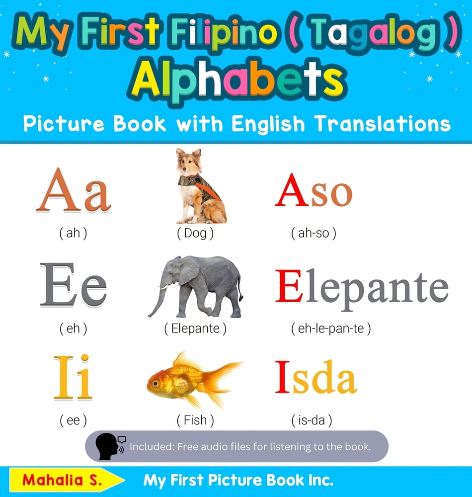 Pre-Owned My First Filipino ( Tagalog ) Alphabets Picture Book with ...