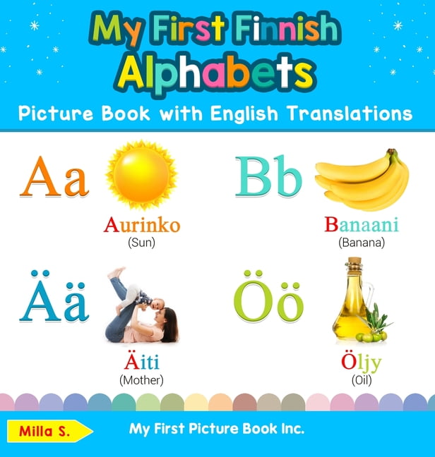 Teach & Learn Basic Finnish Words for Ch My First Finnish Alphabets ...