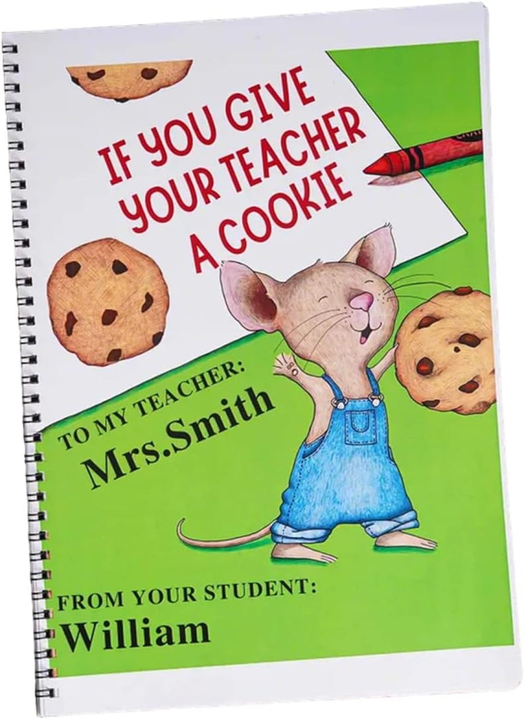 Teacher Appreciation Gift Book If You Give Your Teacher a Cookie ...