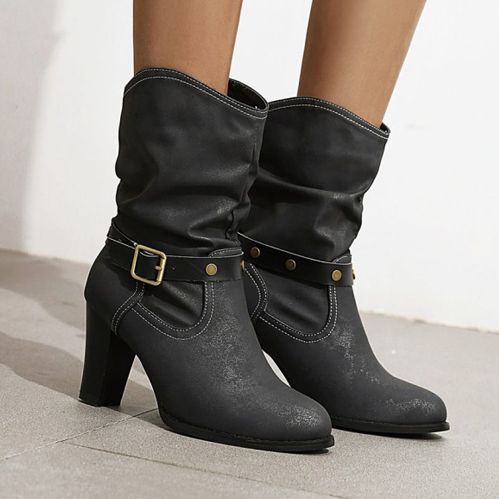 Teacher Appreciation Gifts AXXD High Heels Shoes,Packer Boots Rain ...