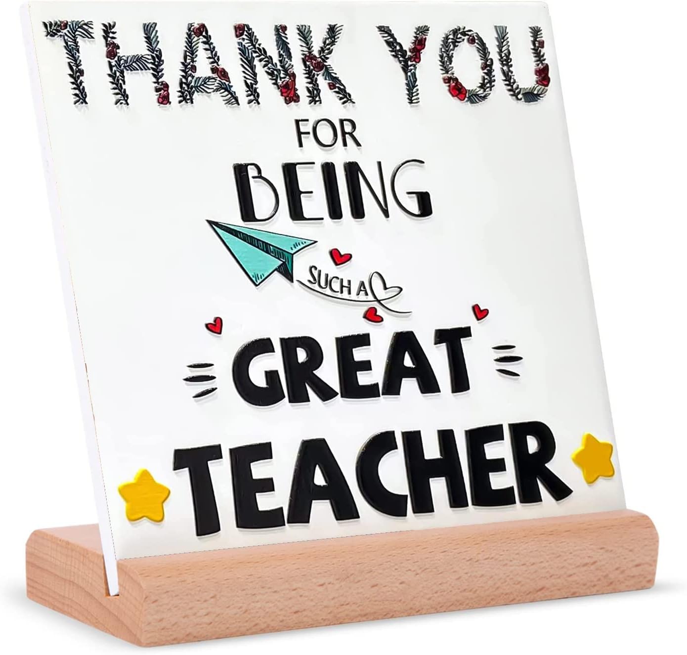 Teacher Appreciation Gifts Desk Decor - Teacher Birthday Retirement ...
